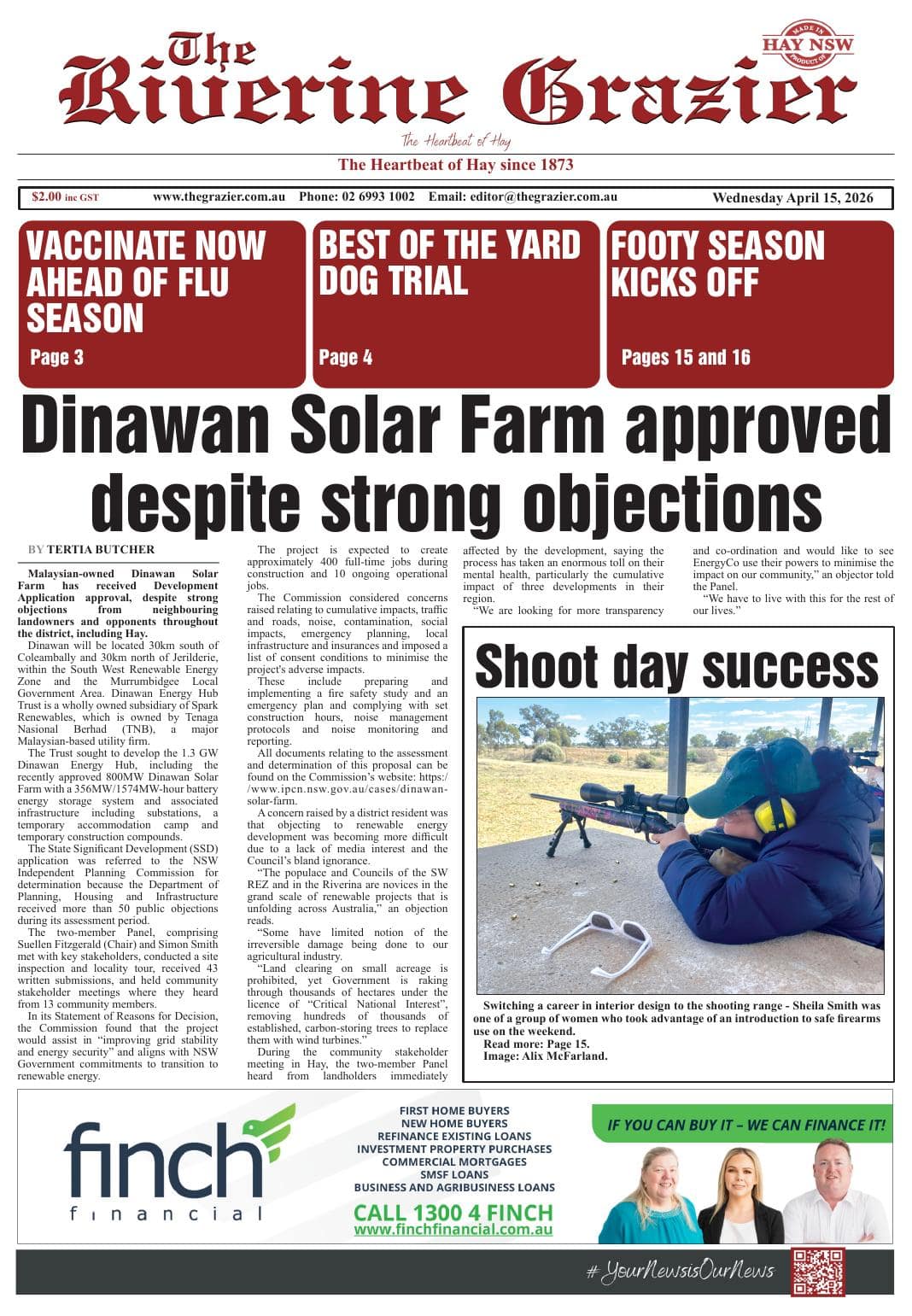 Dinawan Solar Farm approved despite strong objections I Australian ...