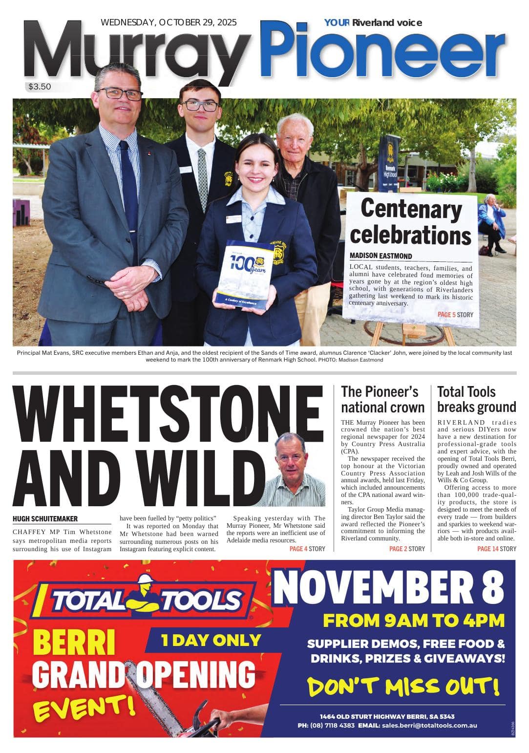 A 'great day' for Bookmark Creek I Australian Rural & Regional News