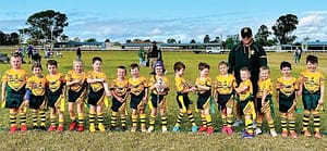 Mini Warriors footy ready I Australian Rural & Regional News