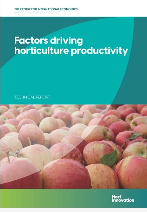 Australian horticulture’s $1 billion annual productivity opportunity ...