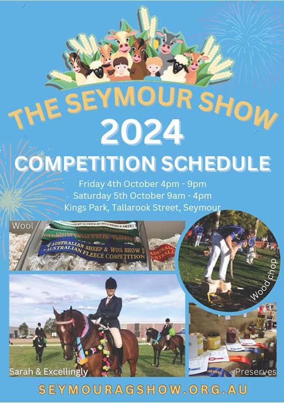 Seymour Show, 4-5 October 2024 I Australian Rural & Regional News