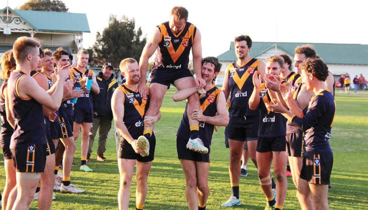 Albrecht celebrates 200 senior games with Nhill I Australian Rural ...